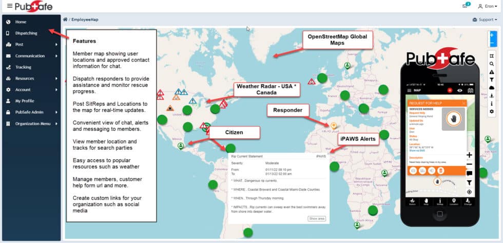 PubSafe - Public Safety - Citizen Help Community.