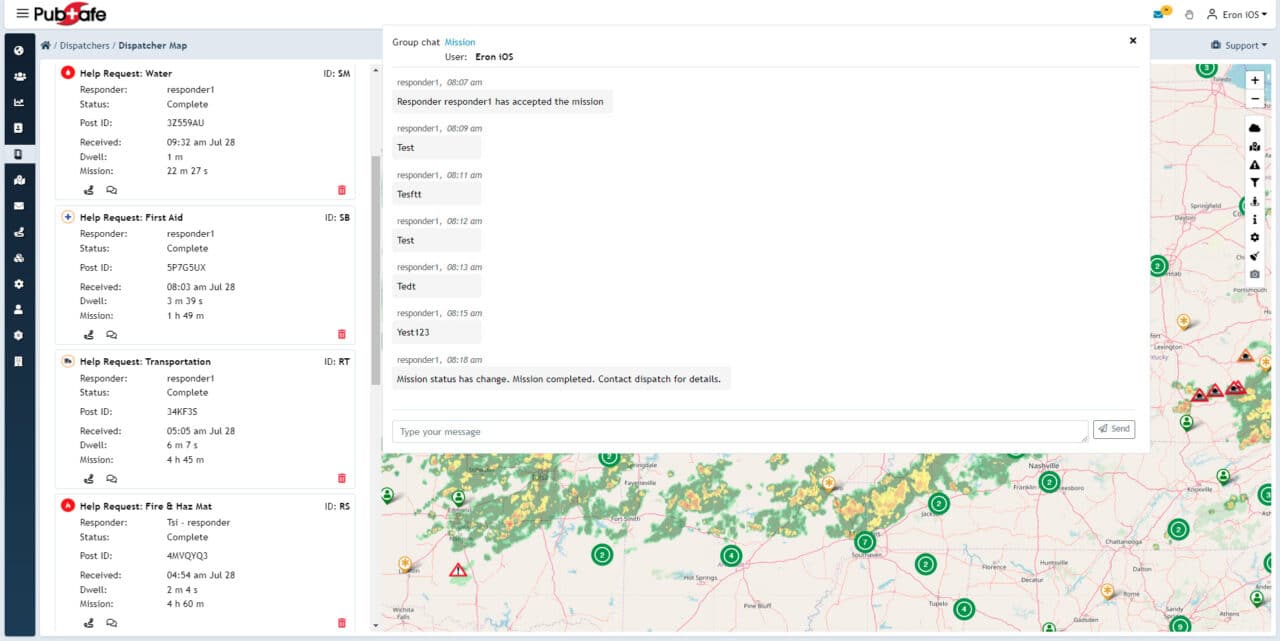 PubSafe - Public Safety Software