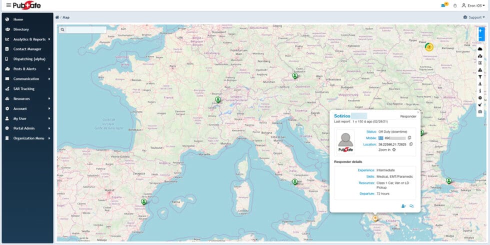 PubSafe - Public Safety Software