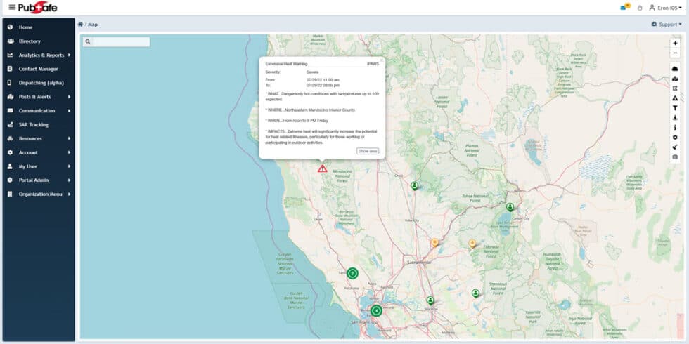 PubSafe - Public Safety Software