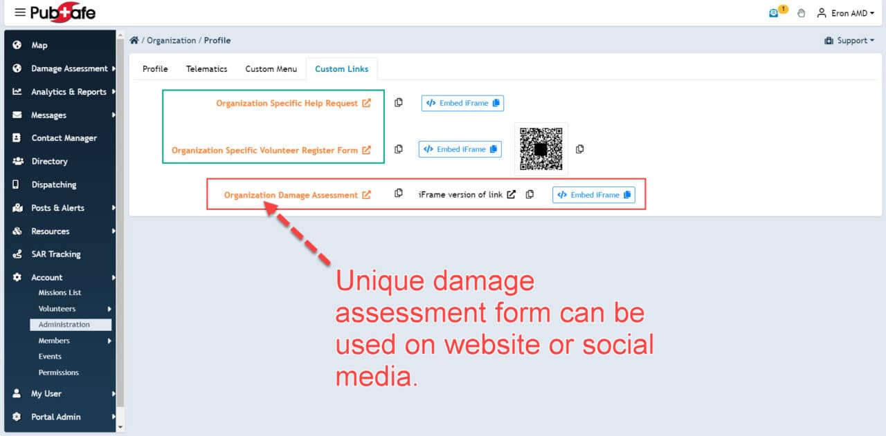 Easy Online Damage Assessment Form Feeds PubSafe Portal