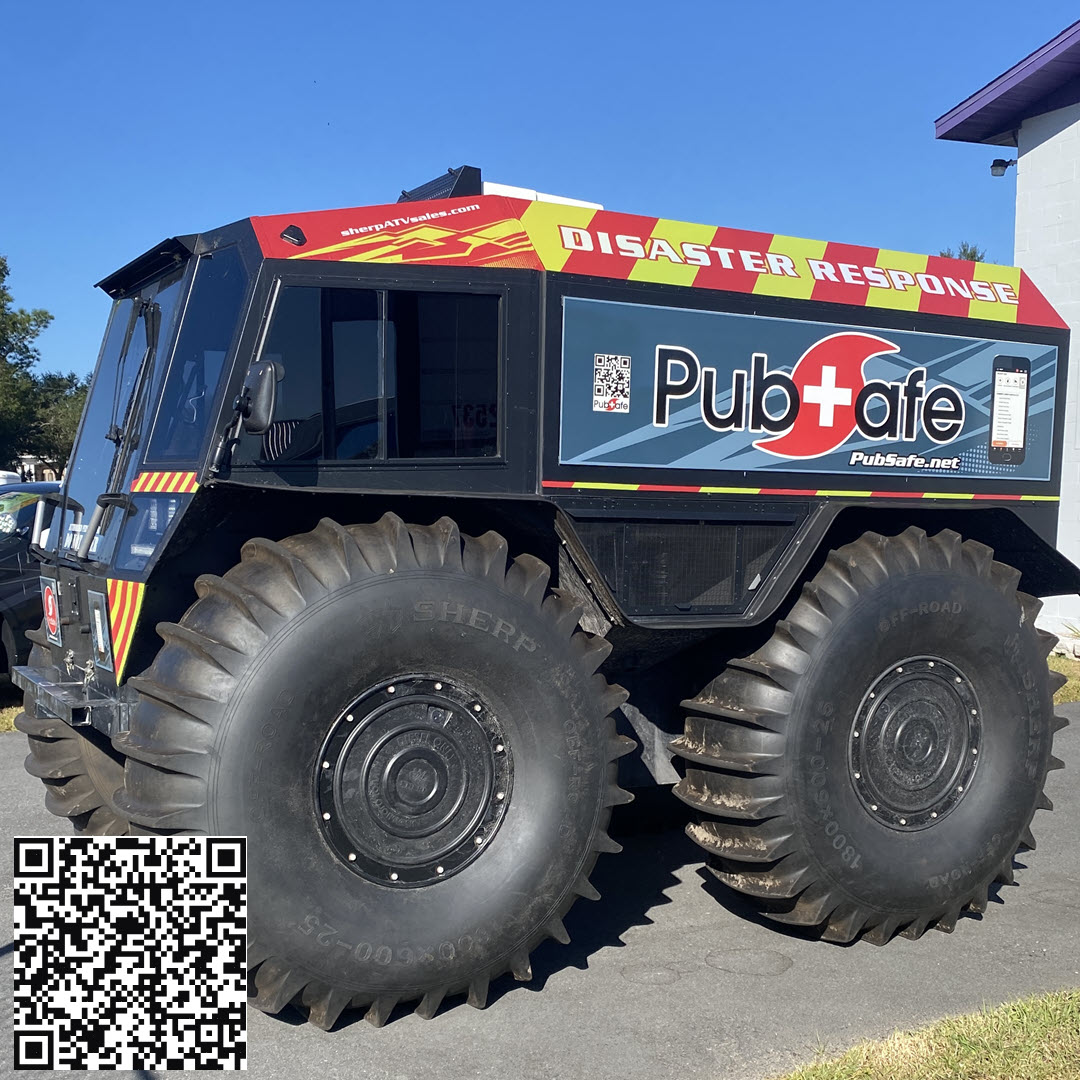Sherp ATV Amphibious Vehicle For Search And Rescue